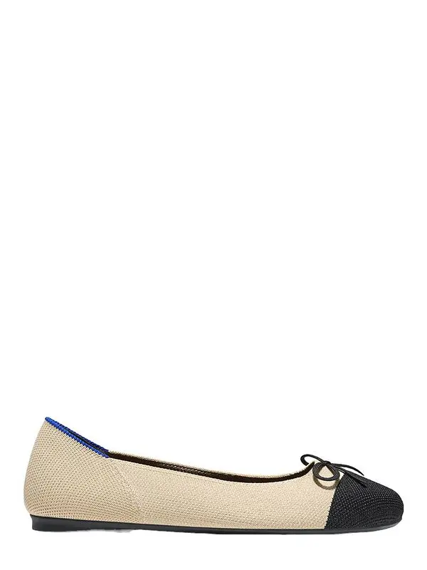 Rothy's Ballet Flat - Cream Captoe