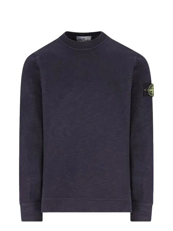 Stone Island Crewneck Sweatshirt - Ink