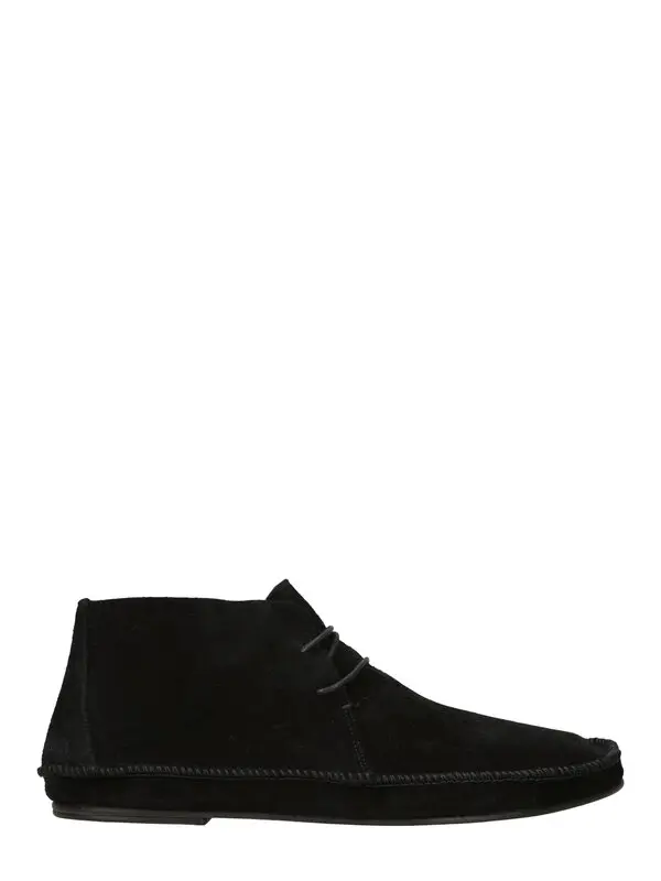 THE ROW Tyler Lace-up Boots - Black