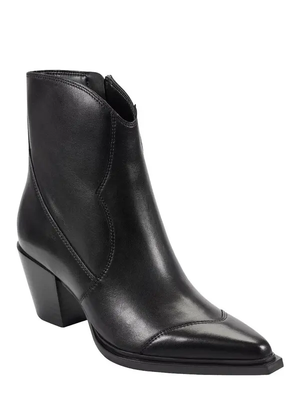Marc Fisher Giulie Cap Toe Bootie - Medium Natural