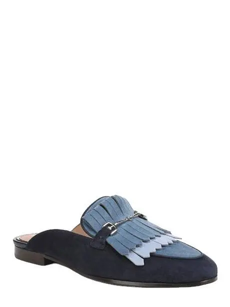 Sam Edelman Lainey Kiltie Bit Loafer Mule - Blue Agate