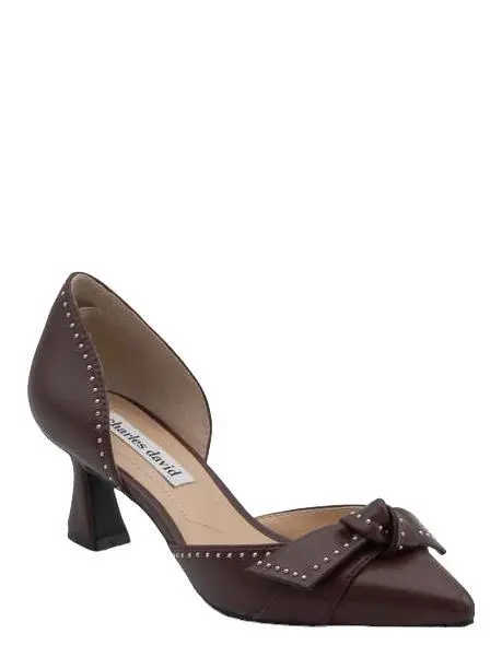 Charles By Charles David Artesia D'orsay Pumps - Wine
