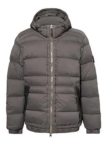 Stone Island Seamless Down Padded Jacket - Lead Grey