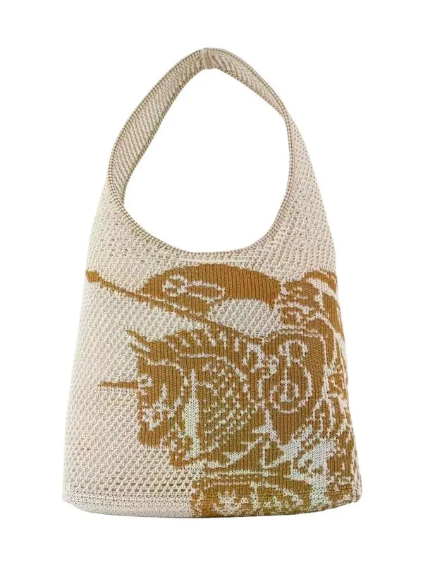 Burberry Equestrian Knight Tote Bag - Neutrals