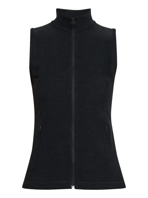 Beyond Yoga Venice Zip-front Vest - Darkest Night