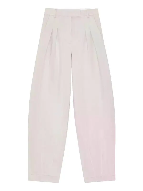 Remain Birger Christensen Pleated Tapered Trousers - Neutrals