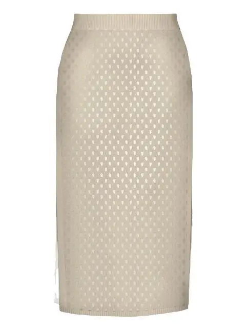 MC2 SAINT BARTH Straight Hem Skirt - Multicolor
