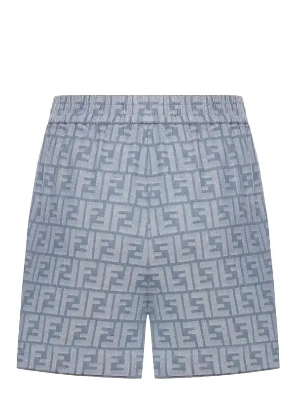 Fendi Ff-monogram Shorts - F1sat Ocean 25
