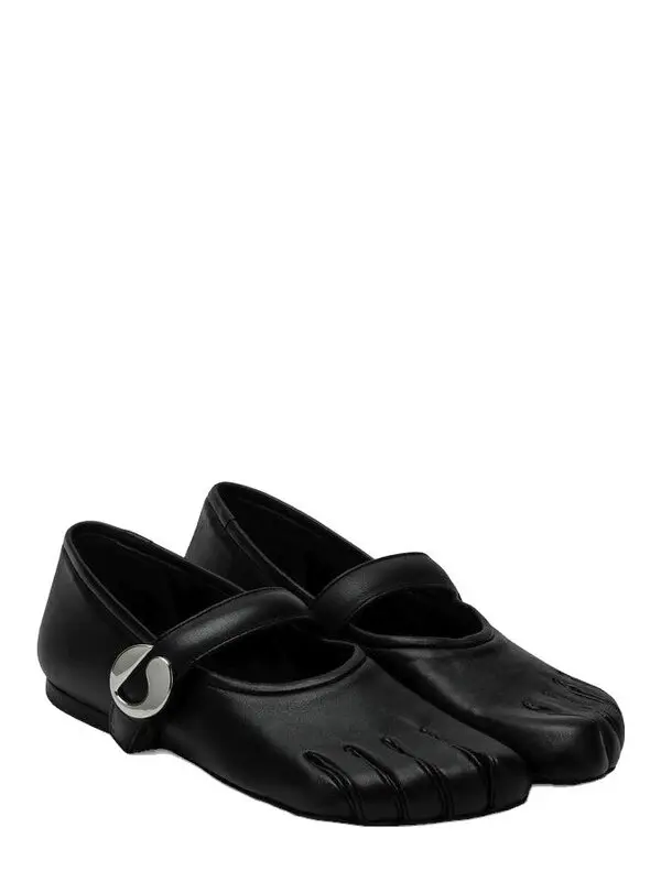 Coperni Five Finger Ballerinas - Black
