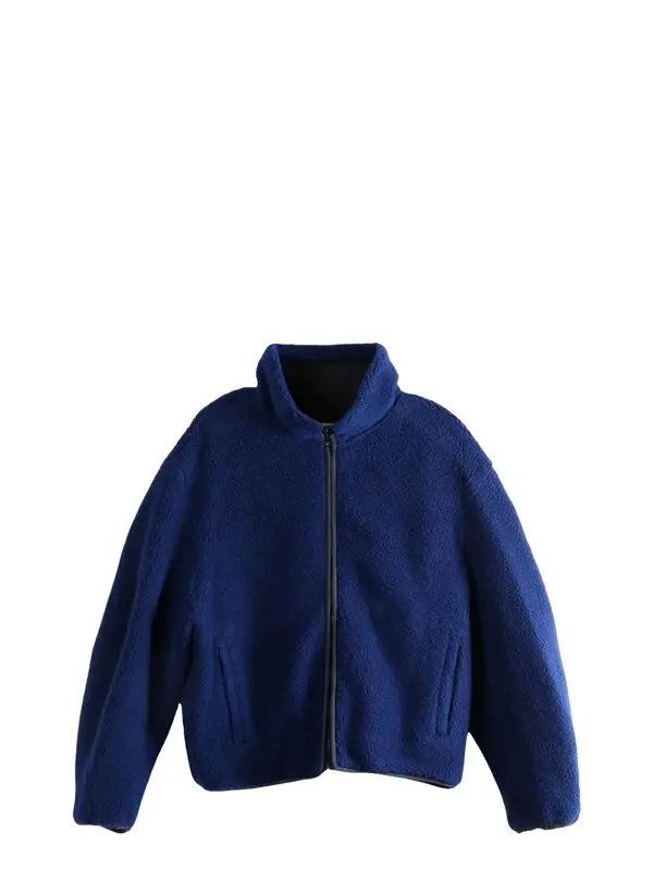 Givenchy Fleece Zip-up Sweatshirt - Blue