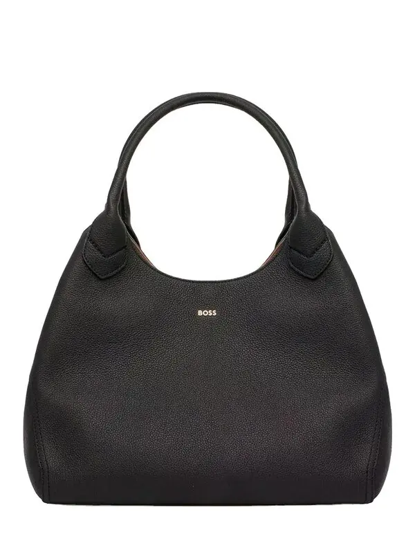 Hugo Boss Logo-plaque Tote Bag - Black