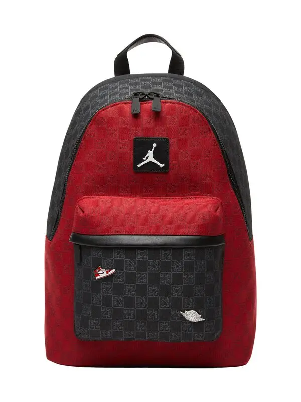JORDAN Monogram Backpack - Red