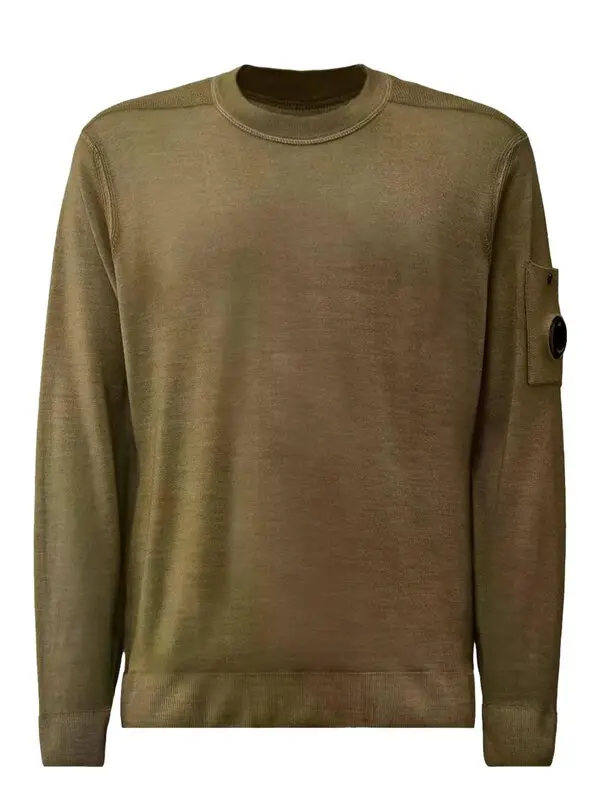C.P. COMPANY Lens-pocket Sweater - Green