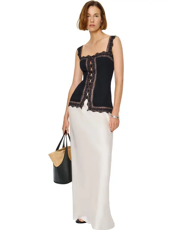 REFORMATION Austria Top - Black