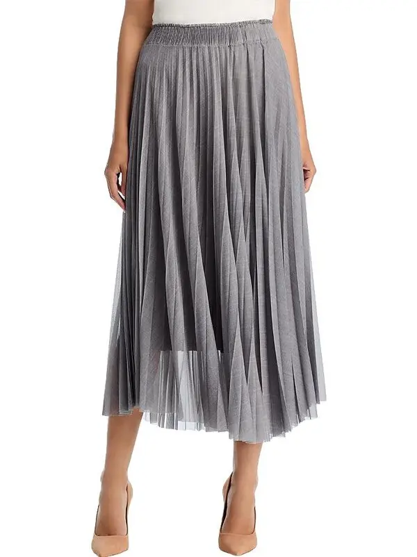Hugo Boss Edrisa Pleated Maxi Skirt - Open Misc