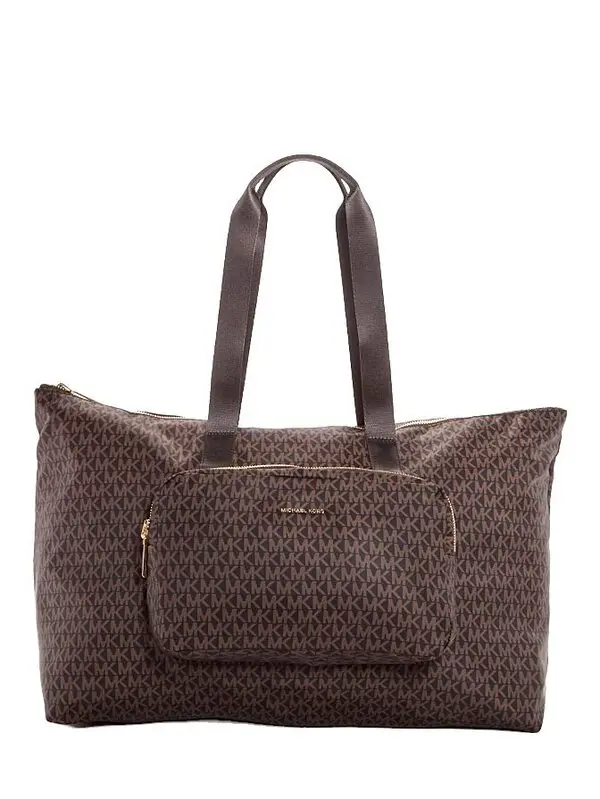 Michael Kors Tanner Reversible Packable Large Tote - Brown