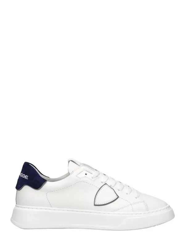 Philippe Model Sneakers - Daim_blanc Bleu