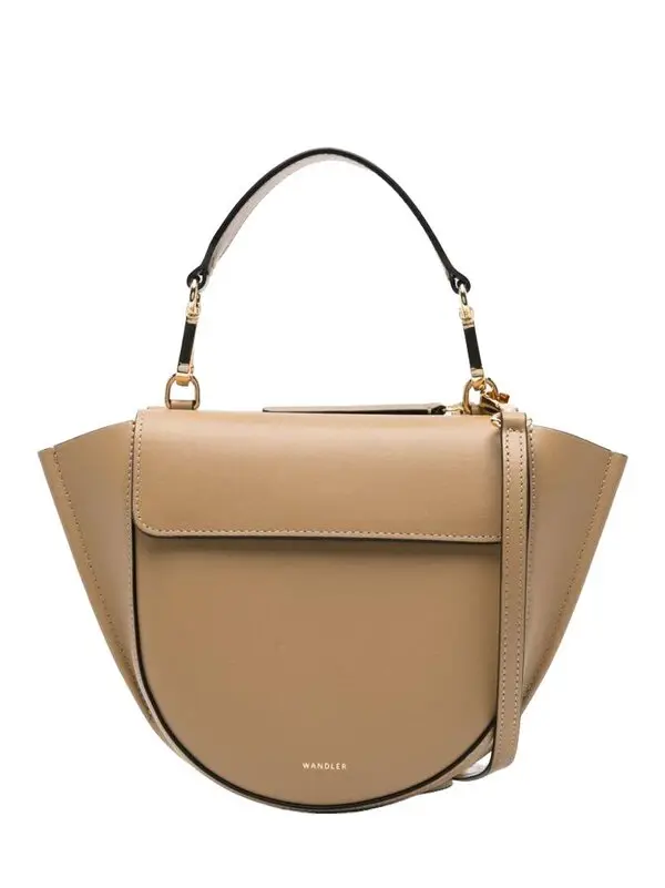 WANDLER Mini Hortensia Handbag - Beige