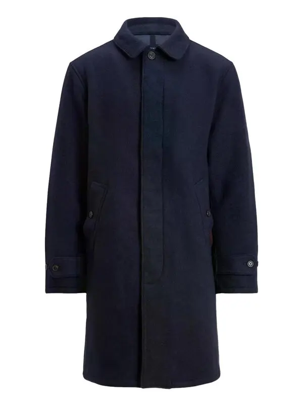 Ralph Lauren Single-breasted Coat - Blue
