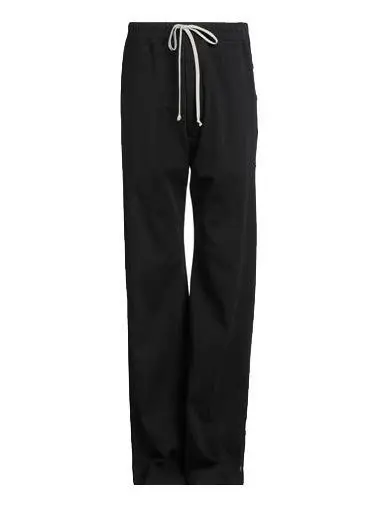 Rick Owens Cotton Wide-leg Pants - Black