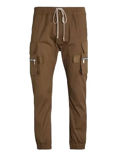 Rick Owens Cotton-elastane Military Cargo Pants - Green