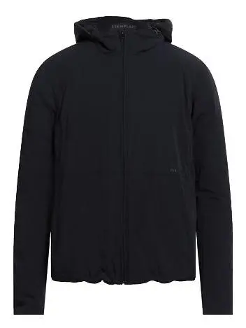 ESEMPLARE Hooded Stretch Nylon Jacket - Blue