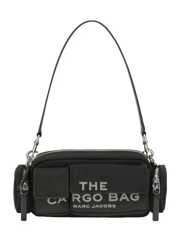 Marc Jacobs Cargo Canvas Shoulder Bag - Black
