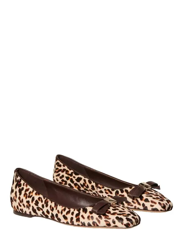 Kate Spade New York Deco Bow Downtown Flat - Cashew Milk Multi