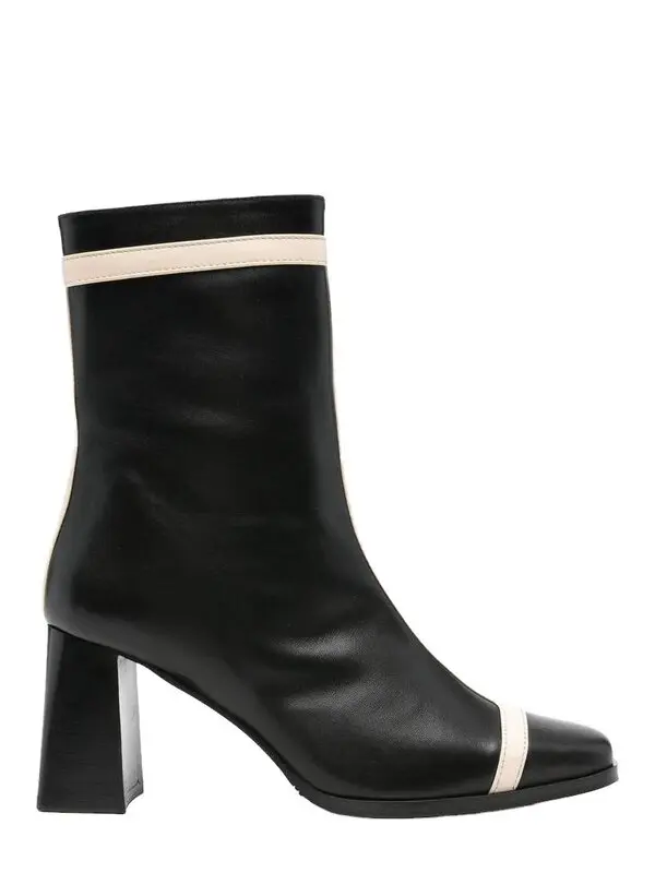 CAREL Catherine Leather Ankle Boots - Multicolor