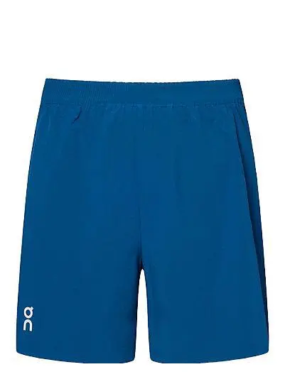 On Logo-print Stretch-woven Shorts - Tempest