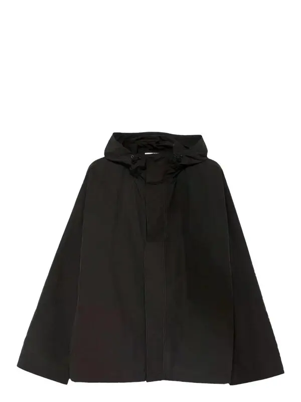 Studio Nicholson Hooded Windbreaker Jacket - Brown