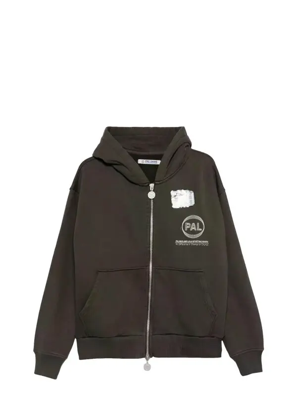 PAL SPORTING GOODS Embroidered-logo Hoodie - Grey