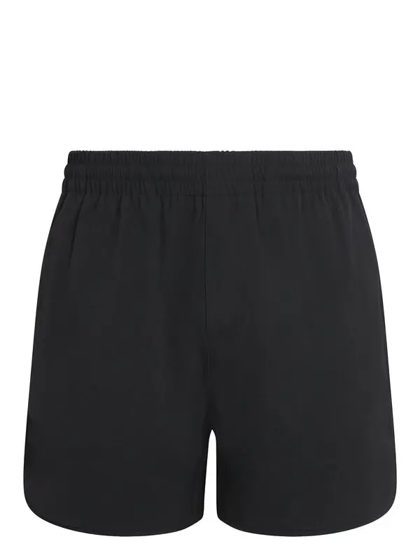 REPRESENT Piped Detail Track Shorts - Black