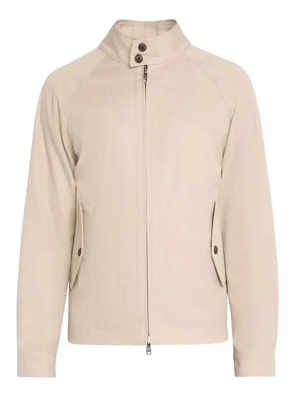 Dunhill Harrington Reversible Cotton Jacket - Beige