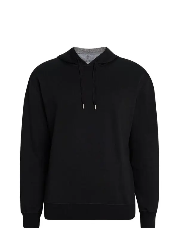 Brunello Cucinelli Hooded Sweatshirt - Black