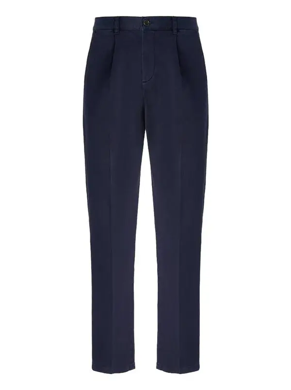 Missoni Cotton Chino Trousers - Blue