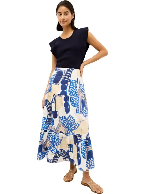 MARIE OLIVER Hines Maxi Skirt - Acropolis