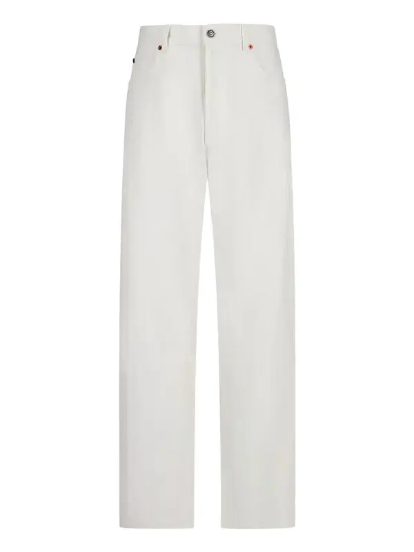 HAIKURE Napoli Straight Leg - White