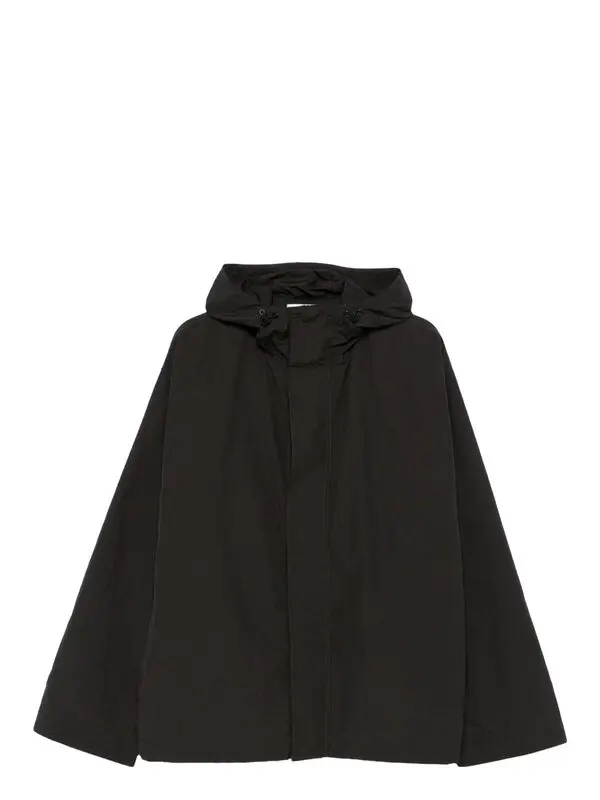 Studio Nicholson Hooded Windbreaker Jacket - Brown