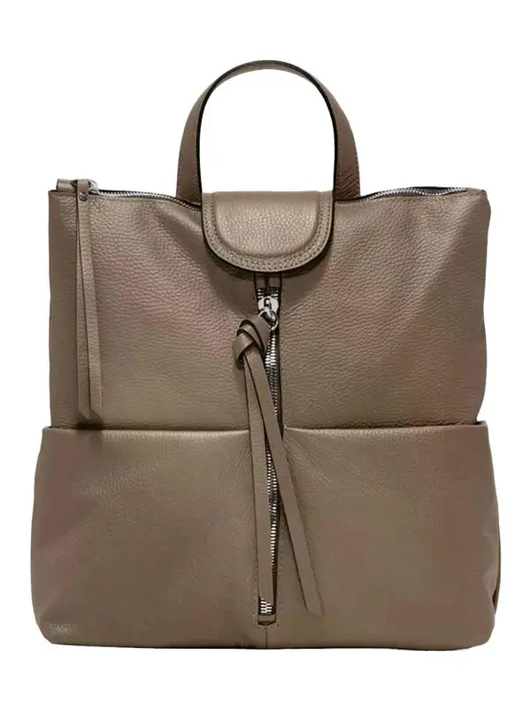 GIANNI CHIARINI Zip-fastening Top-handle Backpack - Neutrals