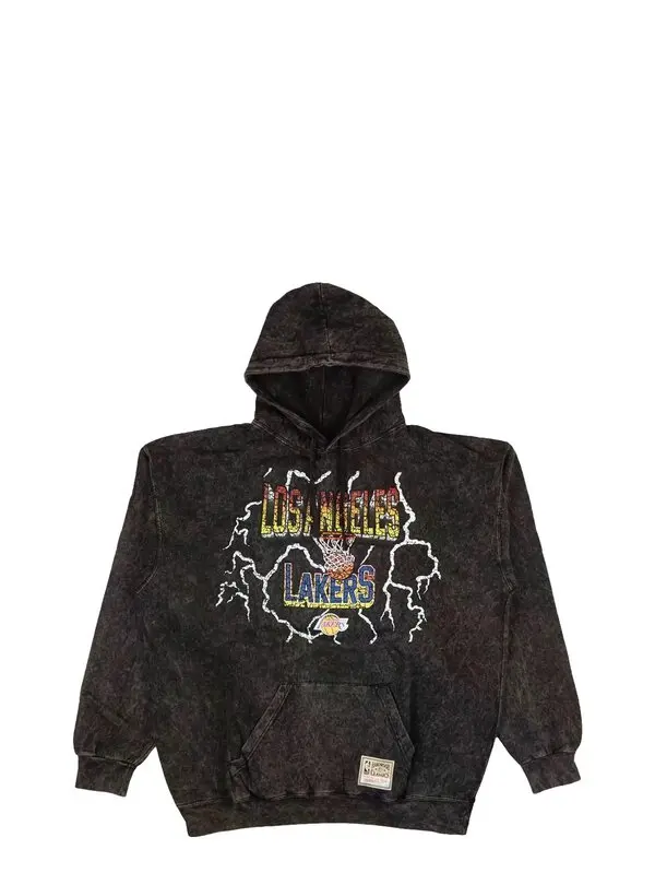 Mitchell & Ness Nba Los Angeles Lakers Hoodie - Black