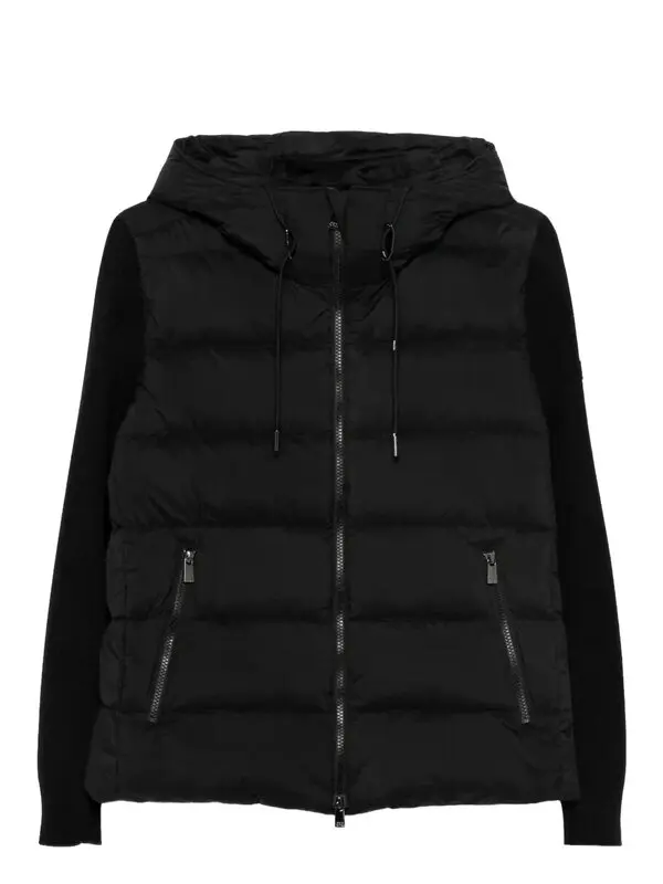 TATRAS Keitei Hooded Quilted Jacket - Black