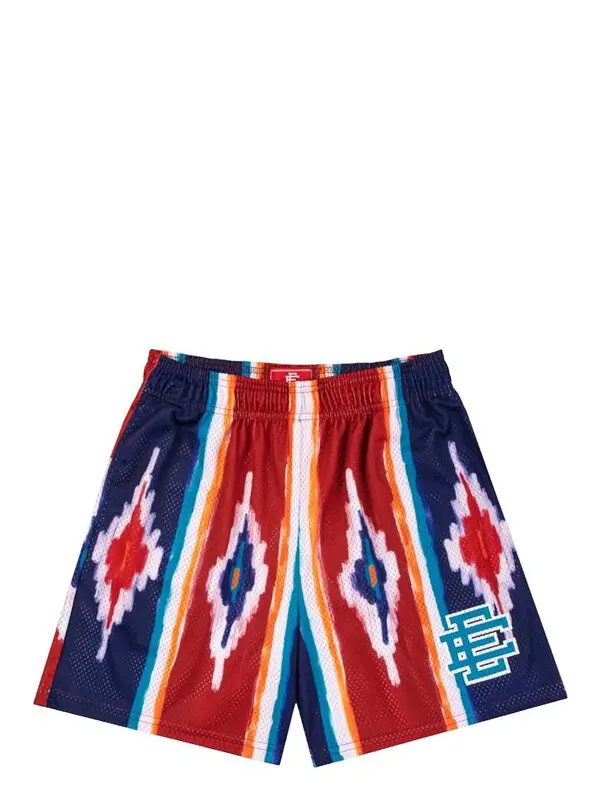 ERIC EMANUEL Ee Basic Short - Western Print/blue