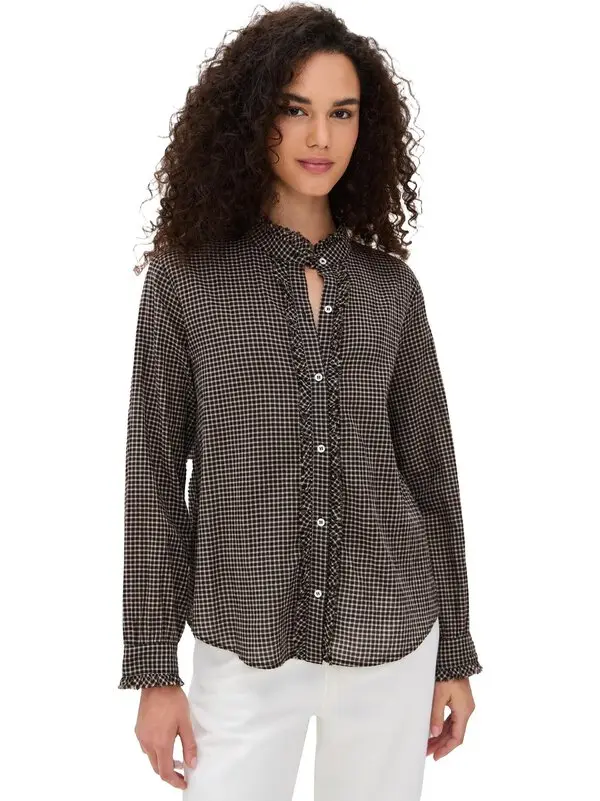 Xirena Amelie Shirt - Black Pepper