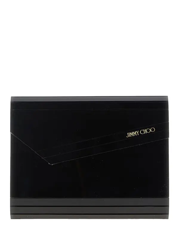 JIMMY CHOO Candy Clutch - Black