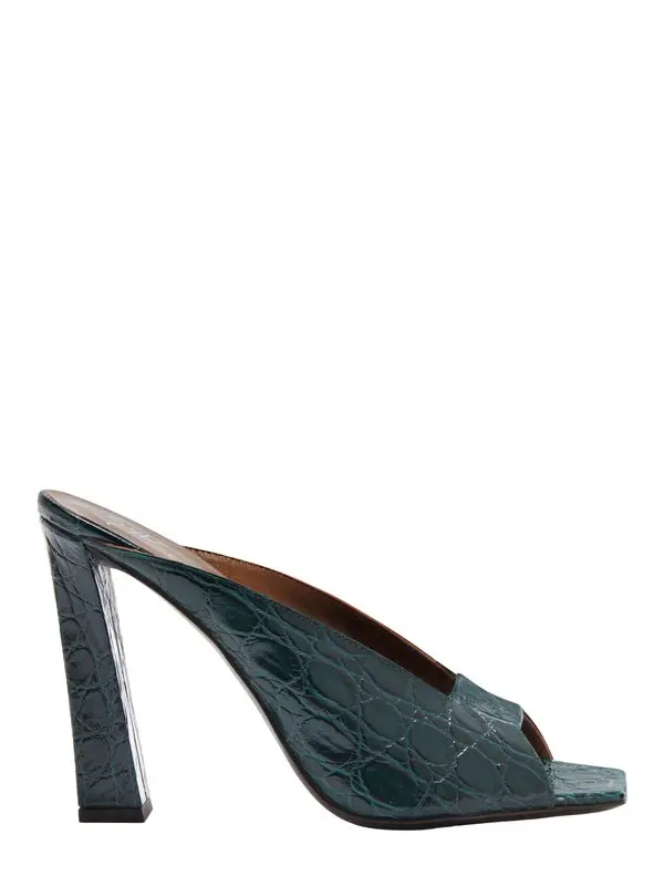 GIUSEPPE ZANOTTI Gz Mya 105 Mules - Green