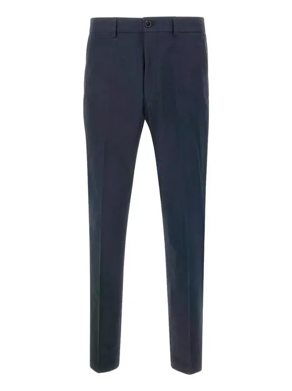 Hugo Boss Zip-fly Trousers - Blue