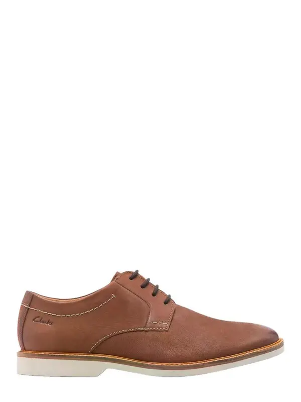 Clarks Atticus Lace-up Leather Derby Shoes - Brown