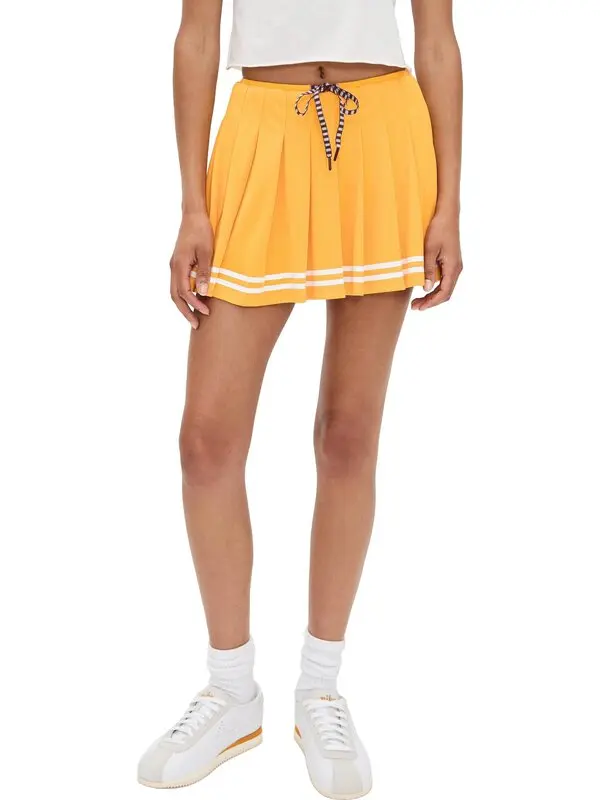 The Upside Prix Quinny Pleated Skirt - Mimosa