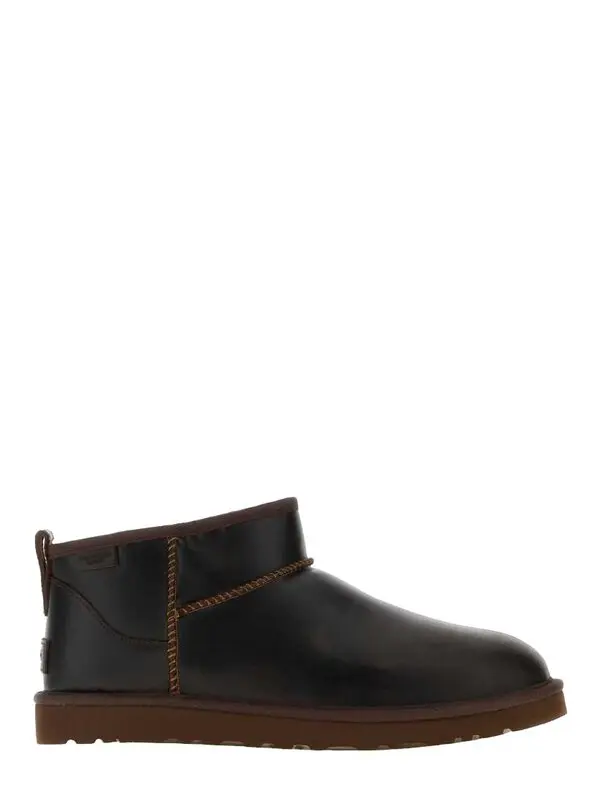 UGG Classic Ultra Mini Ankle Boots - Brown